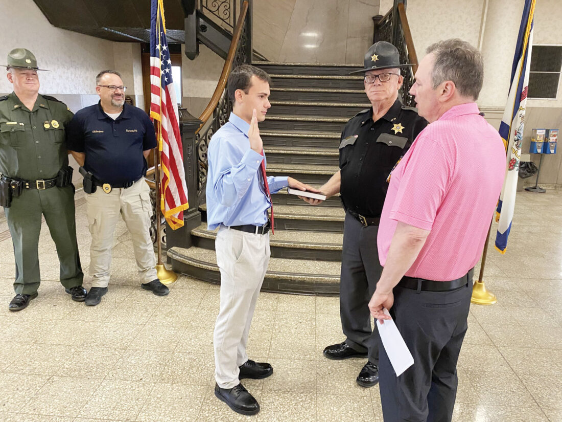 Snodgrass sworn in as Wood County deputy | News, Sports, Jobs - News ...